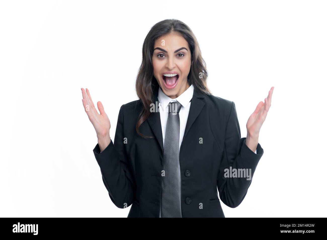 Screaming hate rage woman face. Emotional angry woman screaming on ...