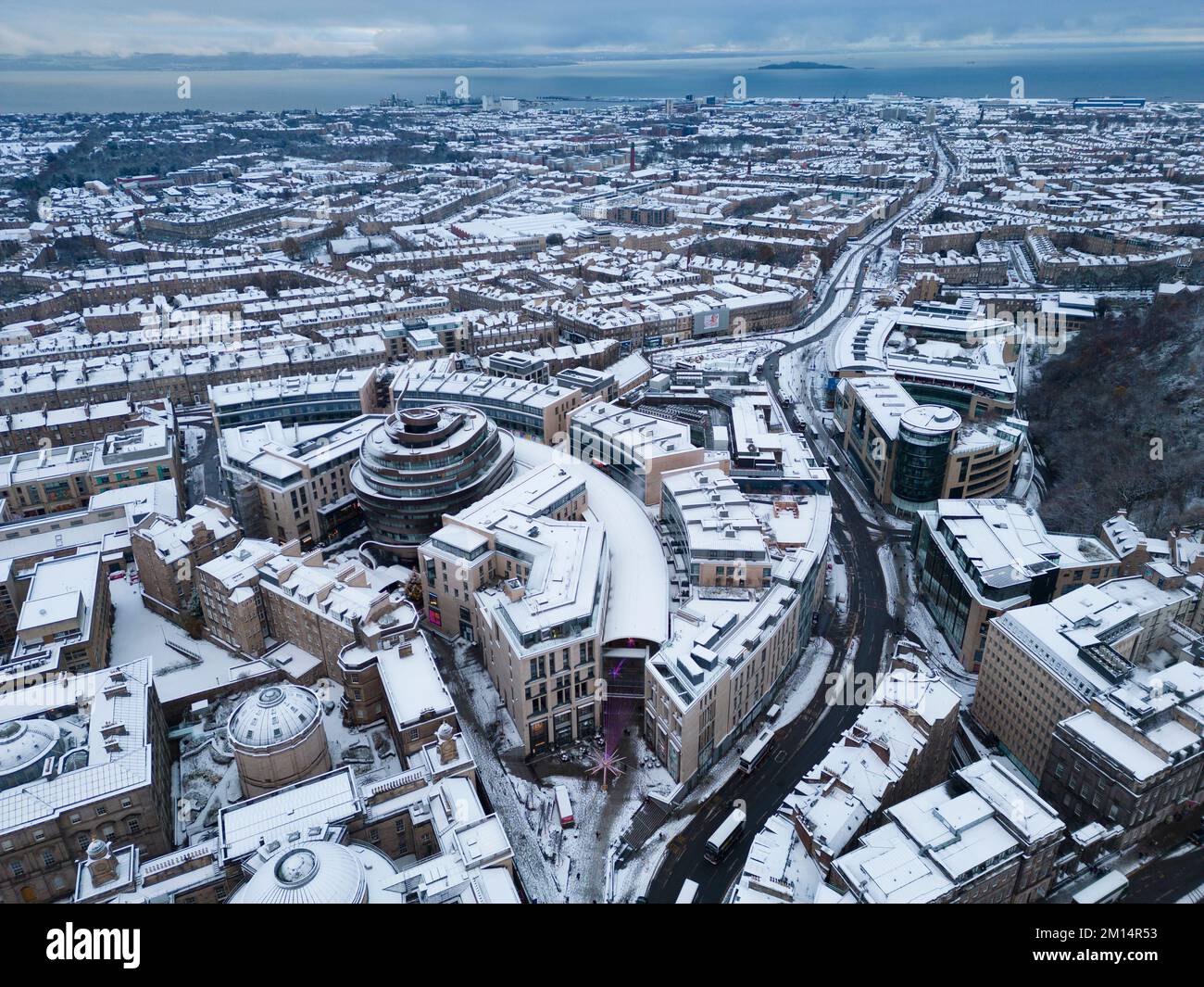 Edinburgh, Scotland, UK. 10th December 2022. Views of St James Quarter ...
