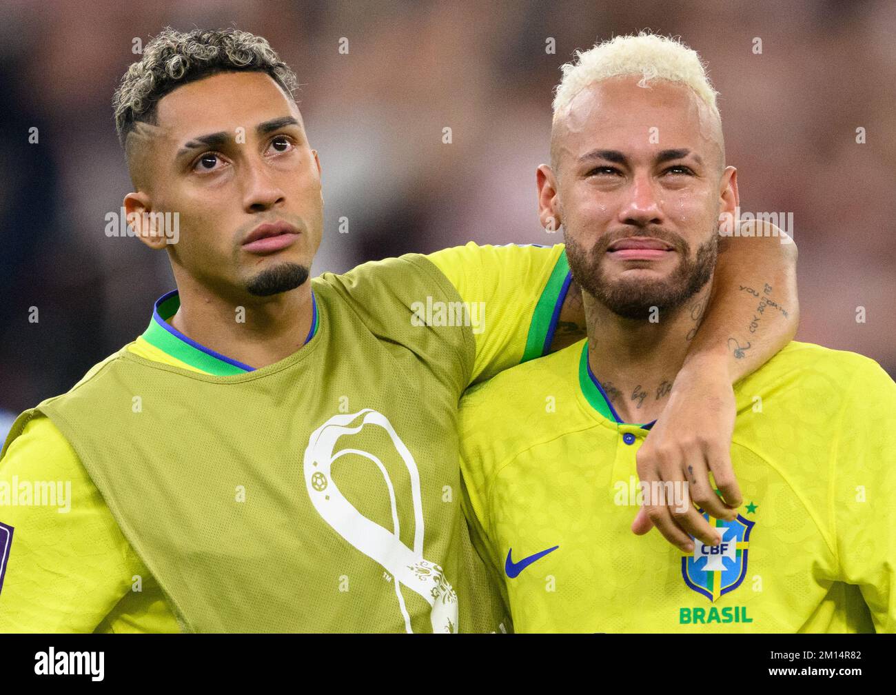 Al Rajjan, Qatar. 09th Dec, 2022. Soccer: World Cup, Croatia - Brazil ...