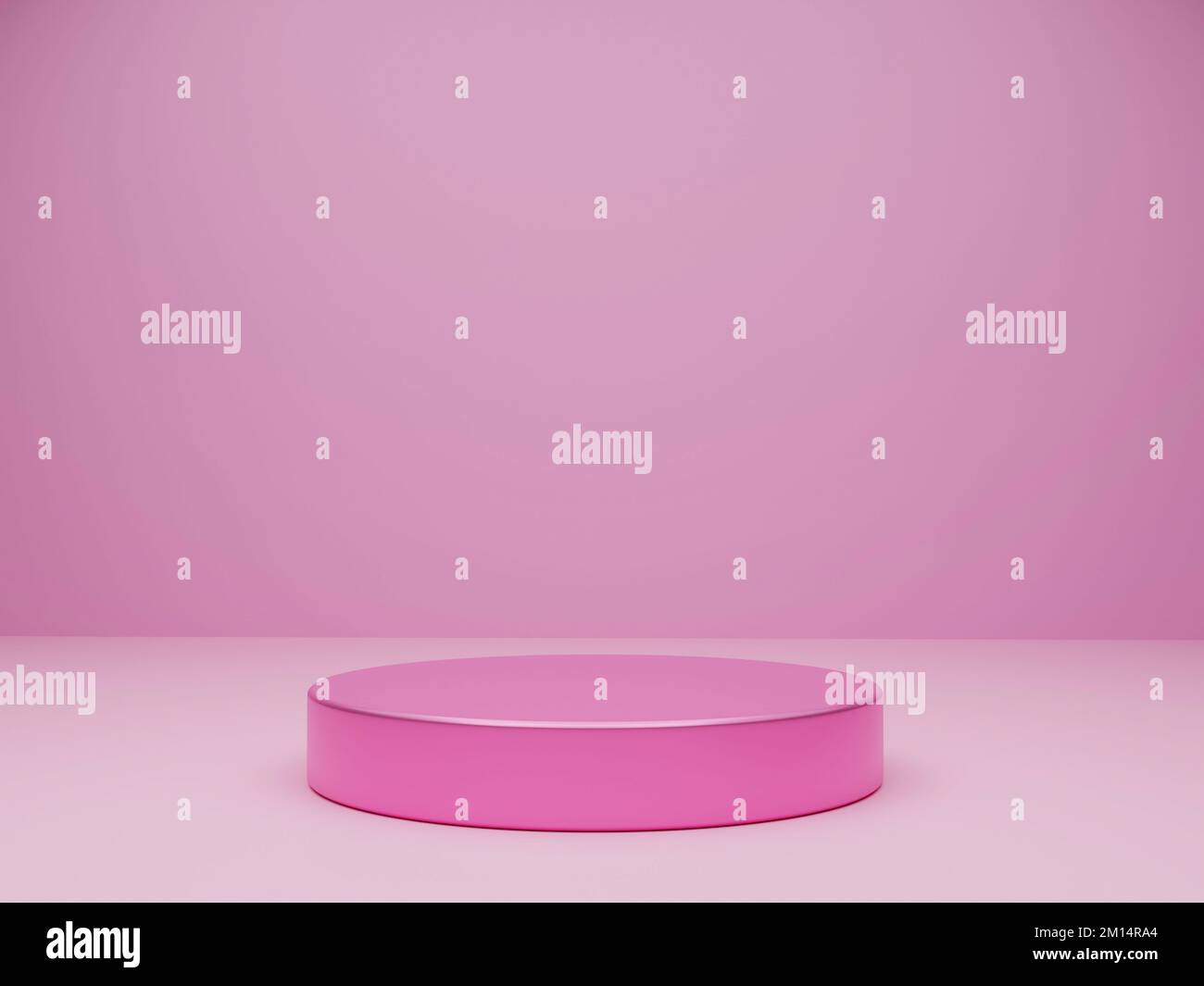 pink podium background with glossy stage Stock Photo - Alamy
