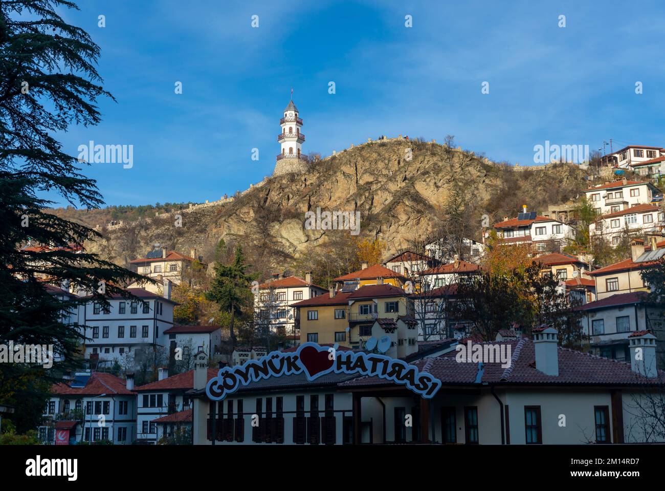 Bolu, Turkey, November 14, 2021: Victory Tower (Zafer Kulesi) and ...