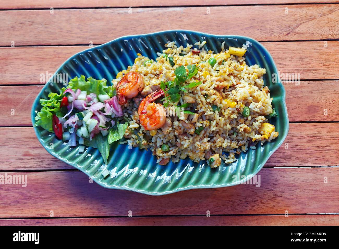 Fried Rice, Nasi Goreng, Indonesian Food, Bogor, Indonesia Stock Photo ...
