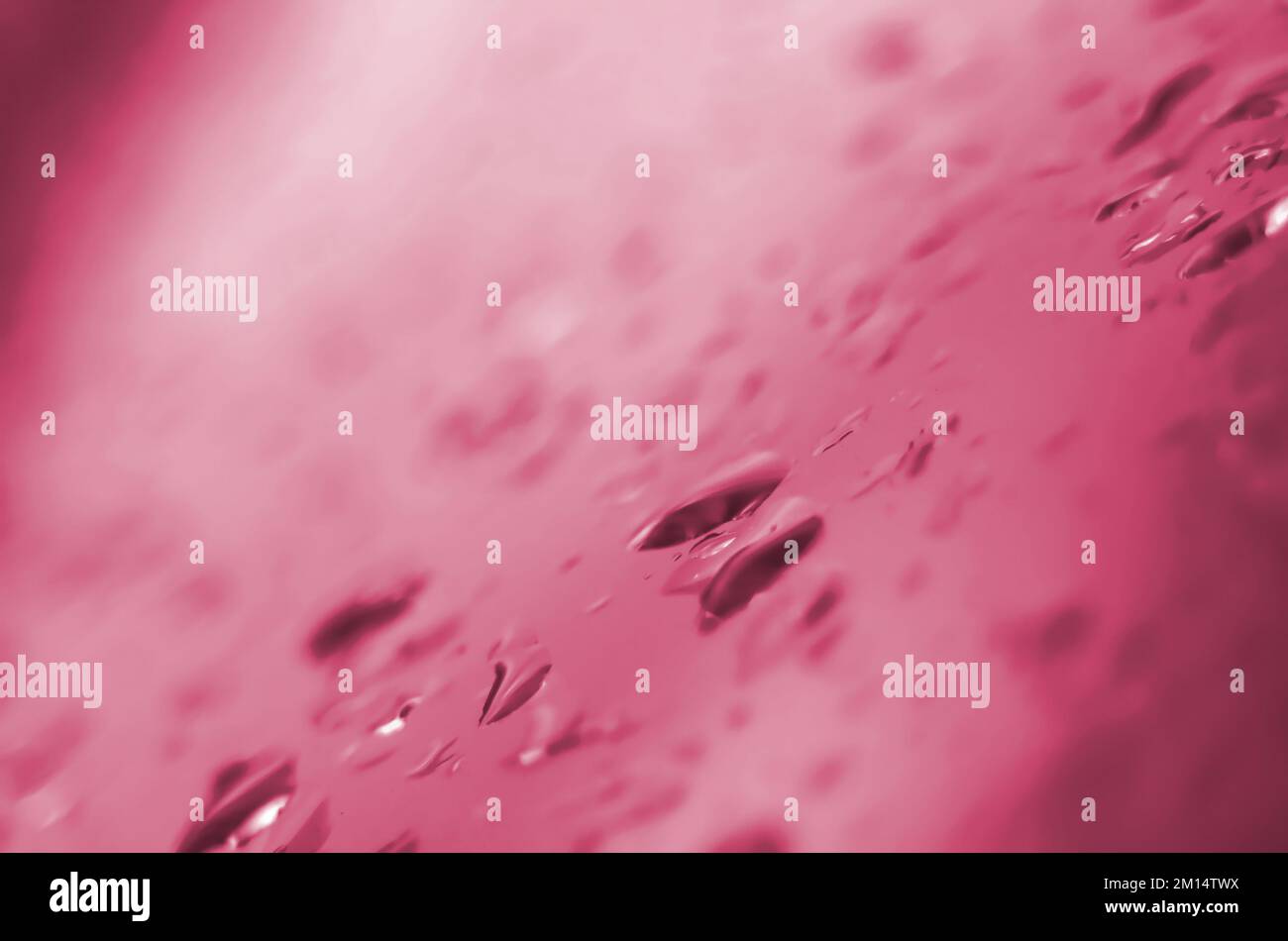 Small water rain drops on glass in macro. Abstract nature background ...