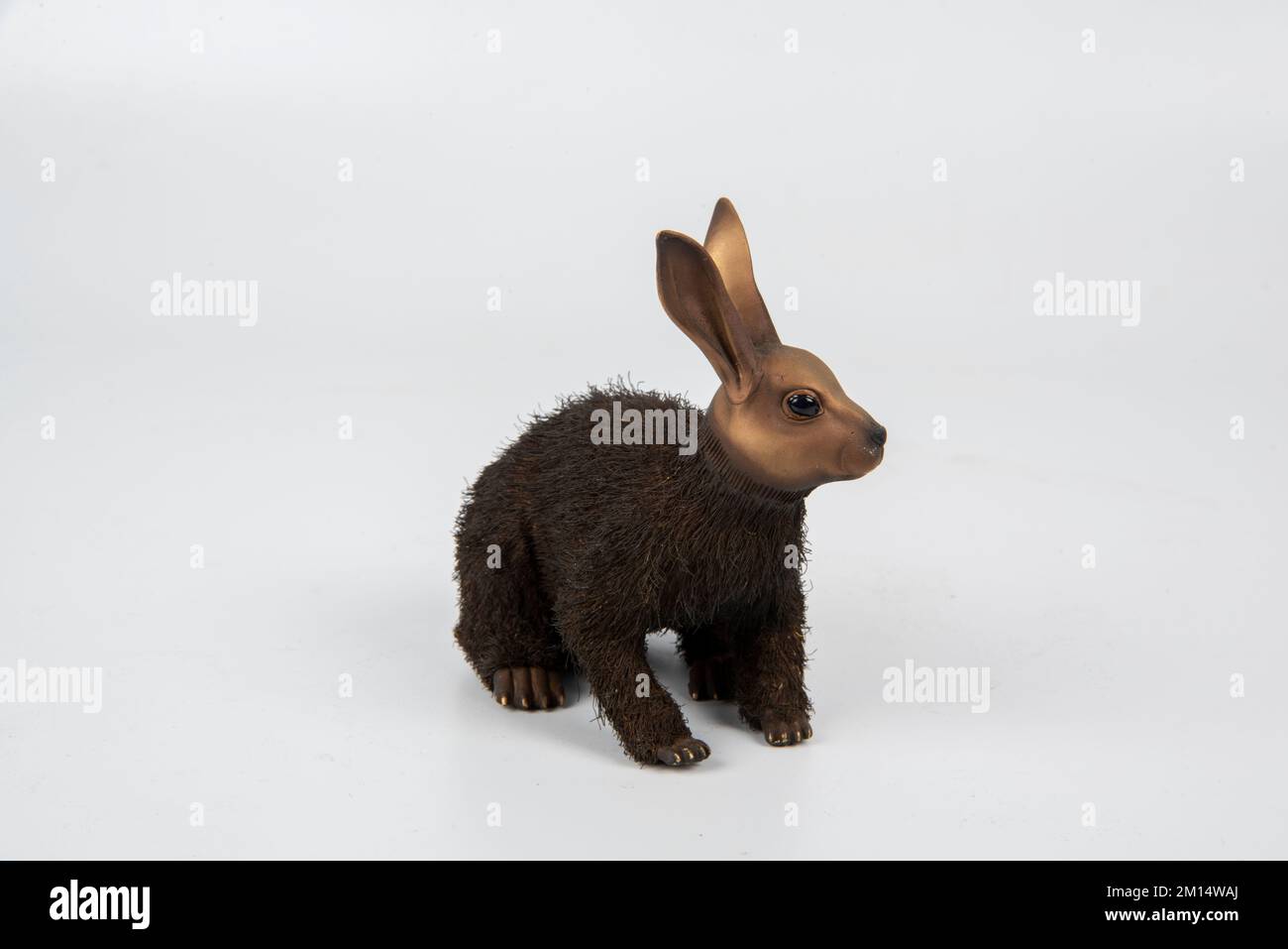 hand made animal figure with metal wire isolated on white Stock Photo ...