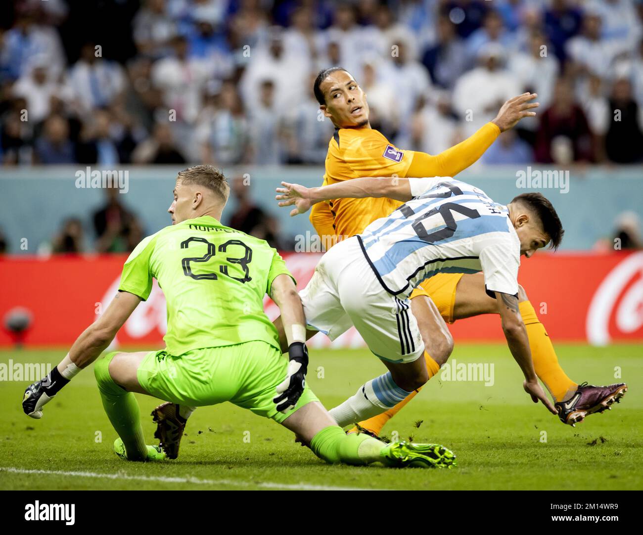 Al Daayen, Qatar. 09th Dec, 2022. AL DAAYEN - Nahuel Molina of ...