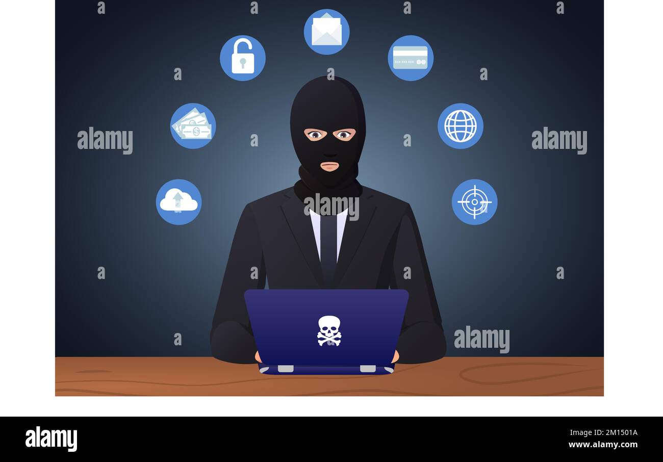 Criminal hacker concept fraud hi-res stock photography and images - Alamy