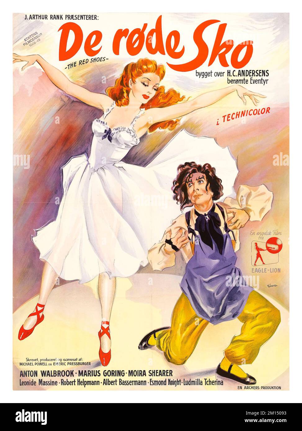 Red shoes 1948 Cut Out Stock Images & Pictures - Alamy