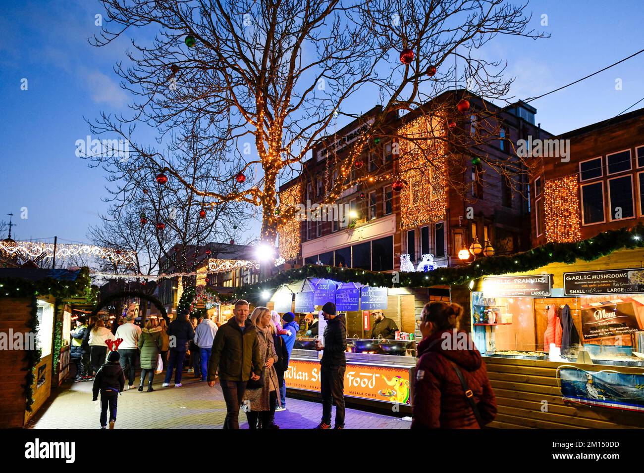 Carlisle Christmas Market 2022: 3 December 2022 Stock Photo - Alamy