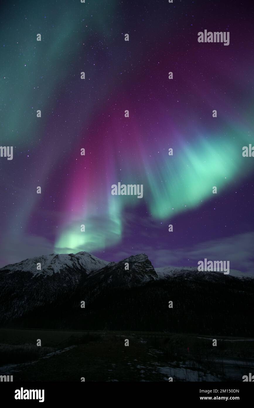 Aurora Borealis Finland Stock Photo - Alamy