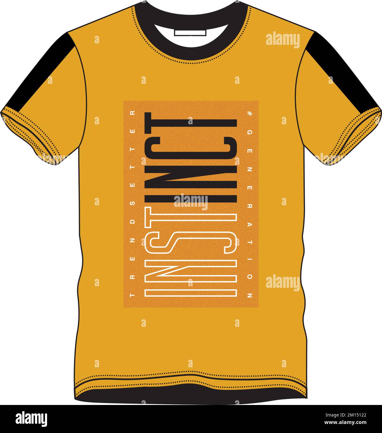 T Shirt and apparel design with grunge effect and textured lettering ...