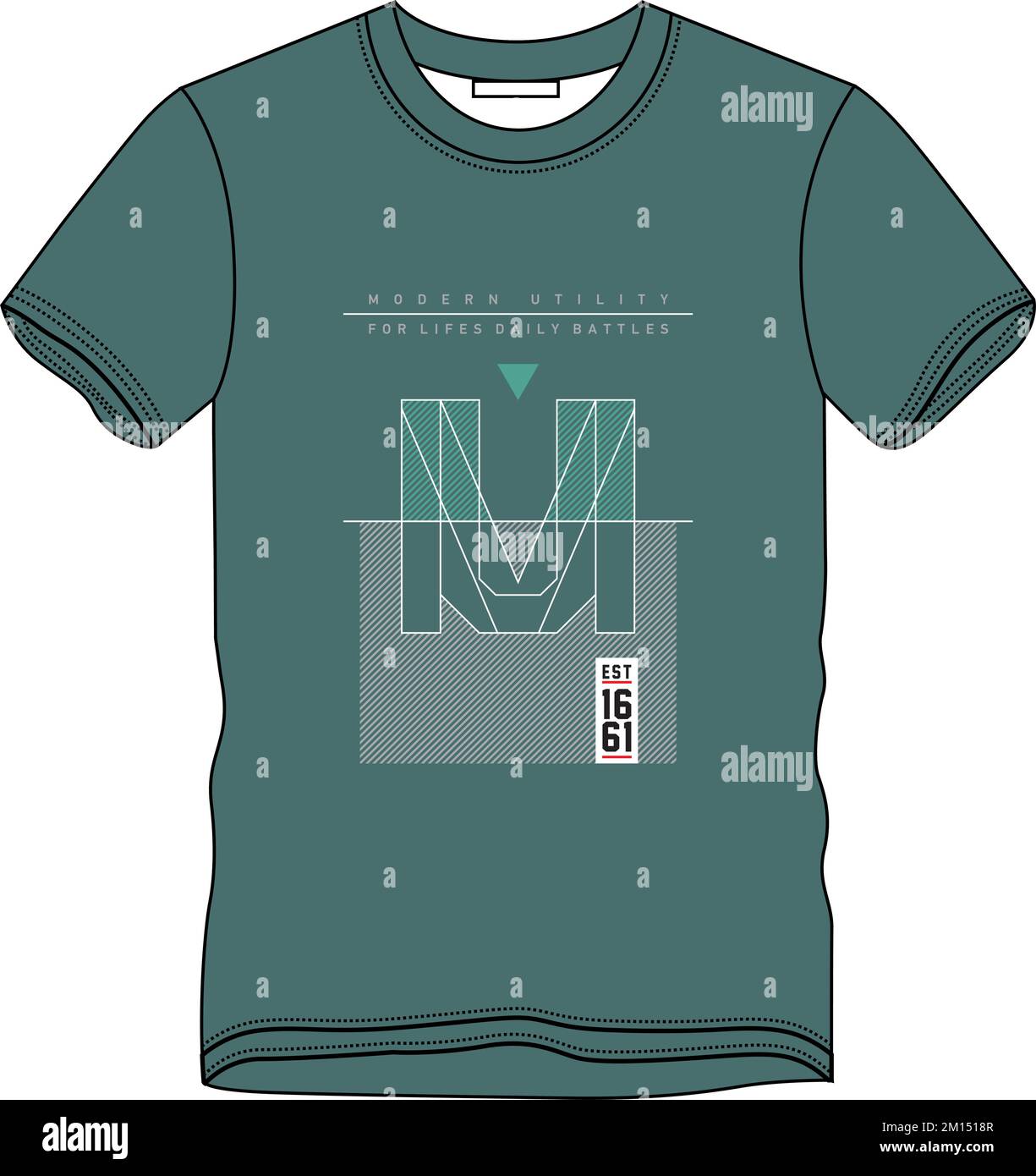 T Shirt and apparel design with grunge effect and textured lettering ...