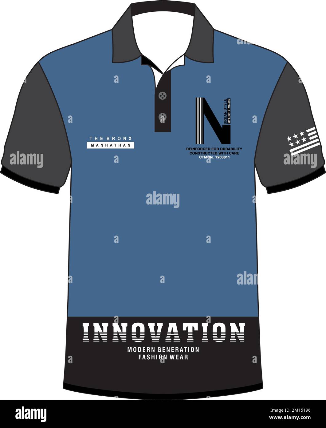 T Shirt and apparel design with grunge effect and textured lettering ...