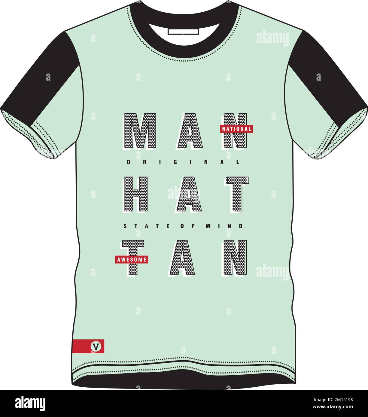 T Shirt and apparel design with grunge effect and textured lettering ...