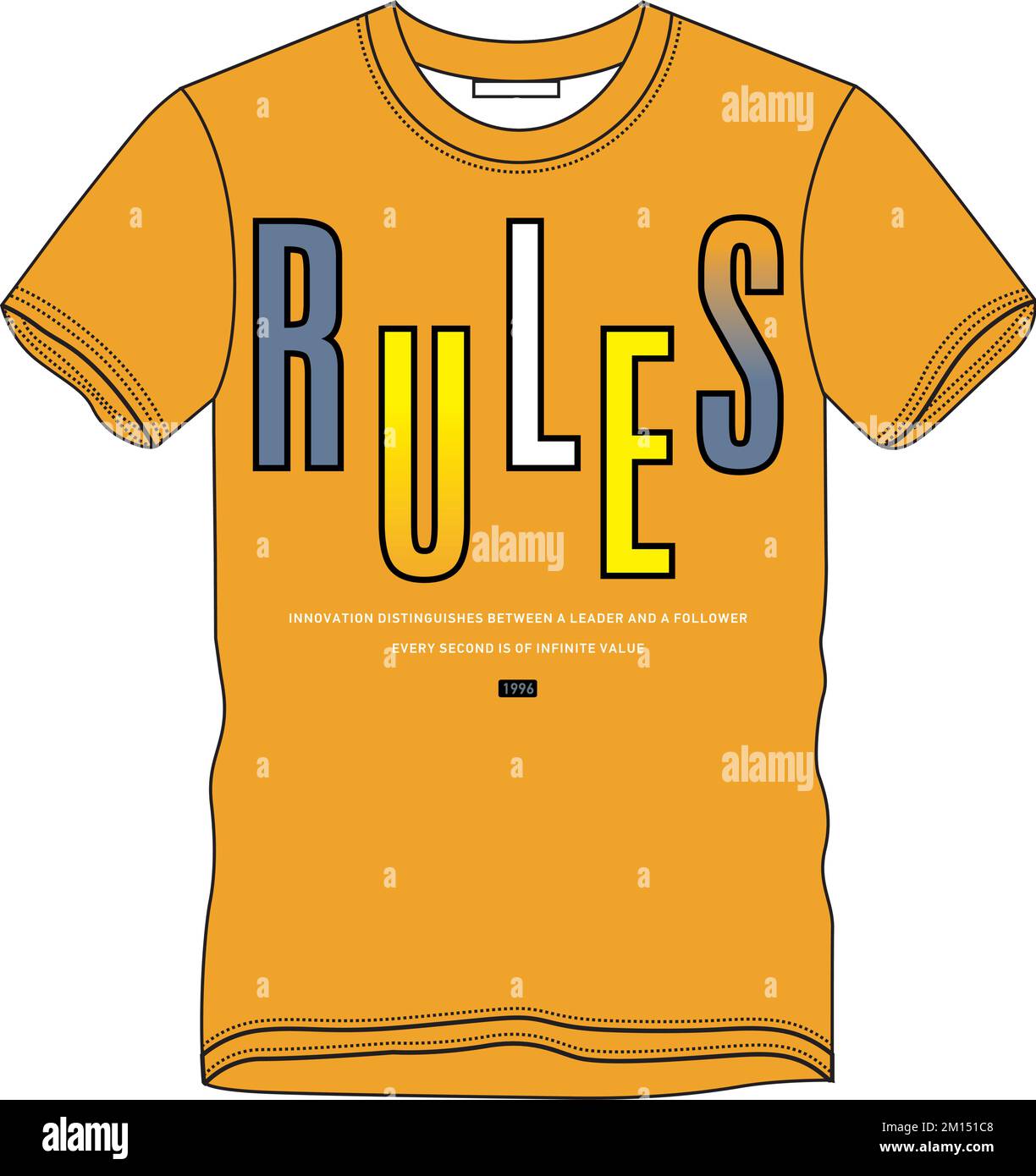 T Shirt and apparel design with grunge effect and textured lettering ...