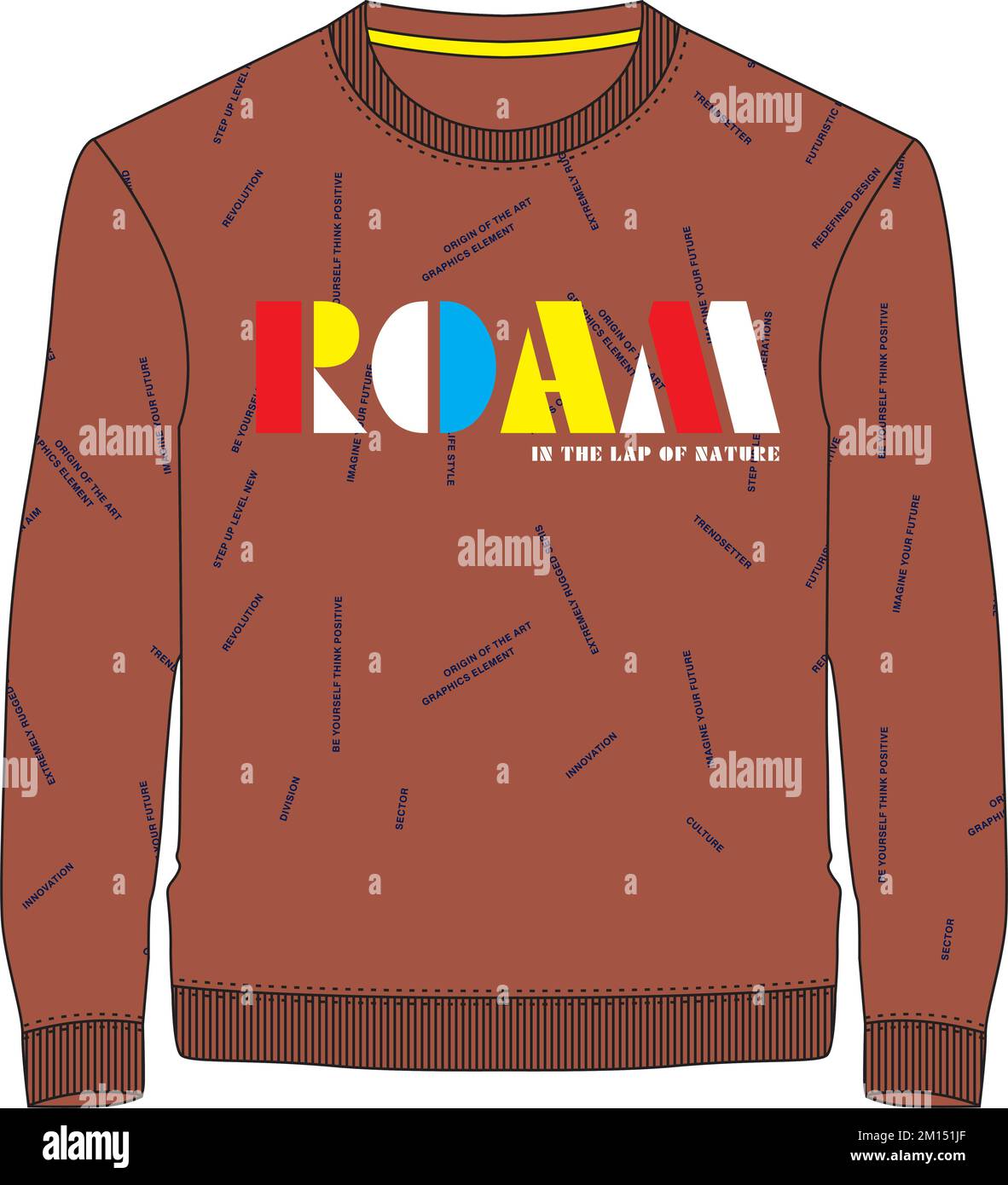 T Shirt and apparel design with grunge effect and textured lettering ...