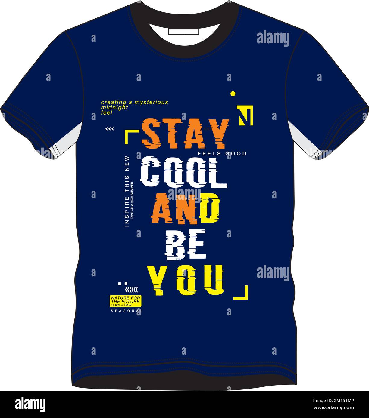 T Shirt and apparel design with grunge effect and textured lettering ...