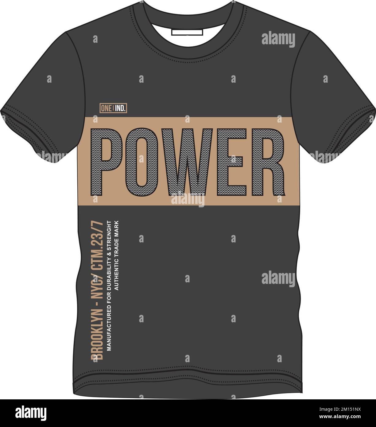 T Shirt and apparel design with grunge effect and textured lettering ...