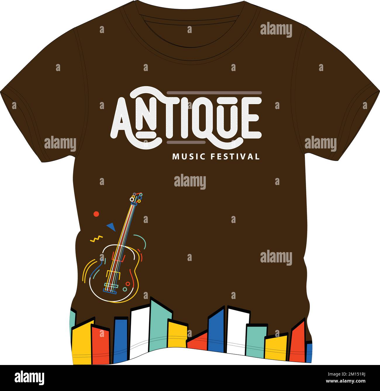 T Shirt and apparel design with grunge effect and textured lettering ...