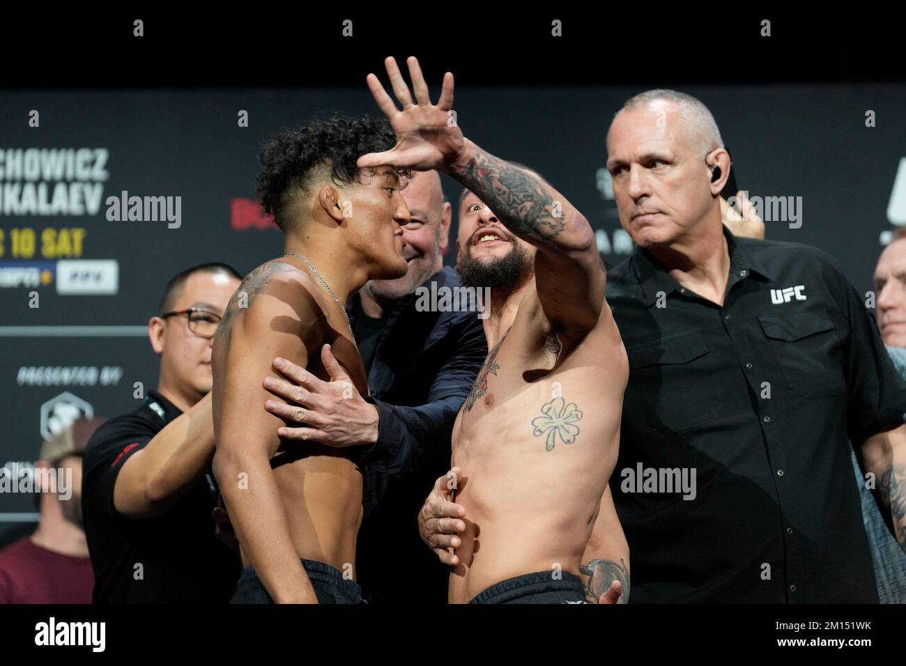 Las Vegas, USA. 09th Dec, 2022. LAS VEGAS, NV - December 9: Raul Rosas ...