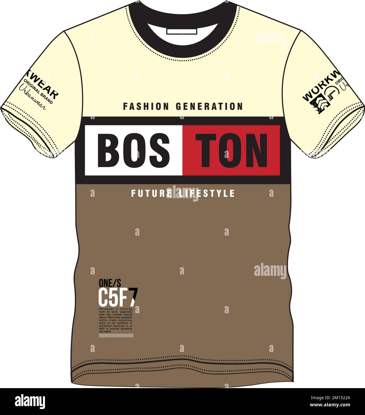 T Shirt and apparel design with grunge effect and textured lettering ...