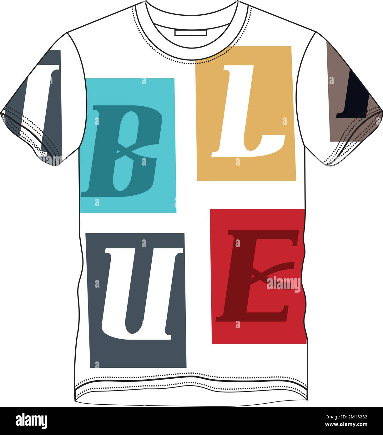 T Shirt and apparel design with grunge effect and textured lettering ...