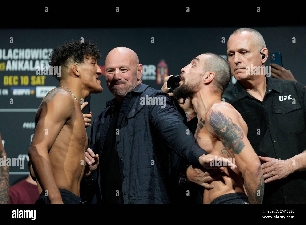 Las Vegas, USA. 09th Dec, 2022. LAS VEGAS, NV - December 9: Raul Rosas ...