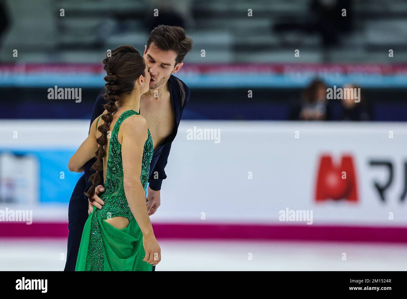 Turin, Italy. 09th Dec, 2022. Laurence Fournier Beaudry and Nikolaj ...