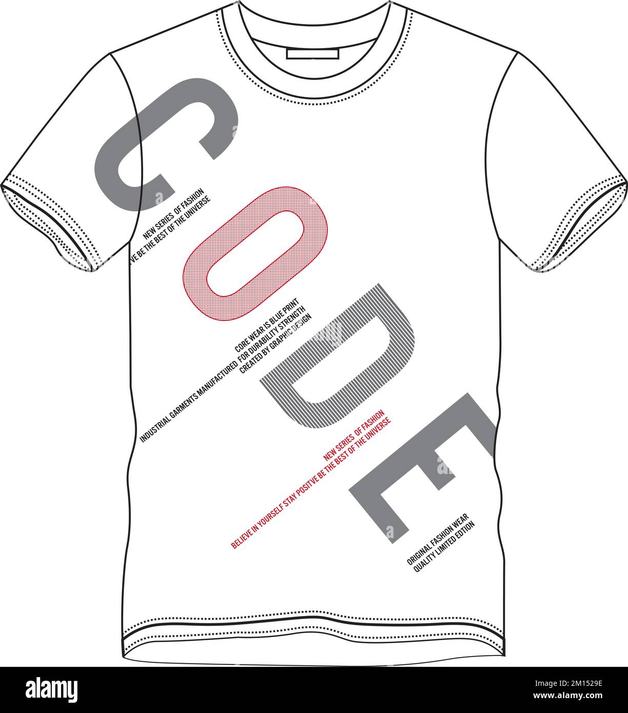 T Shirt and apparel design with grunge effect and textured lettering ...