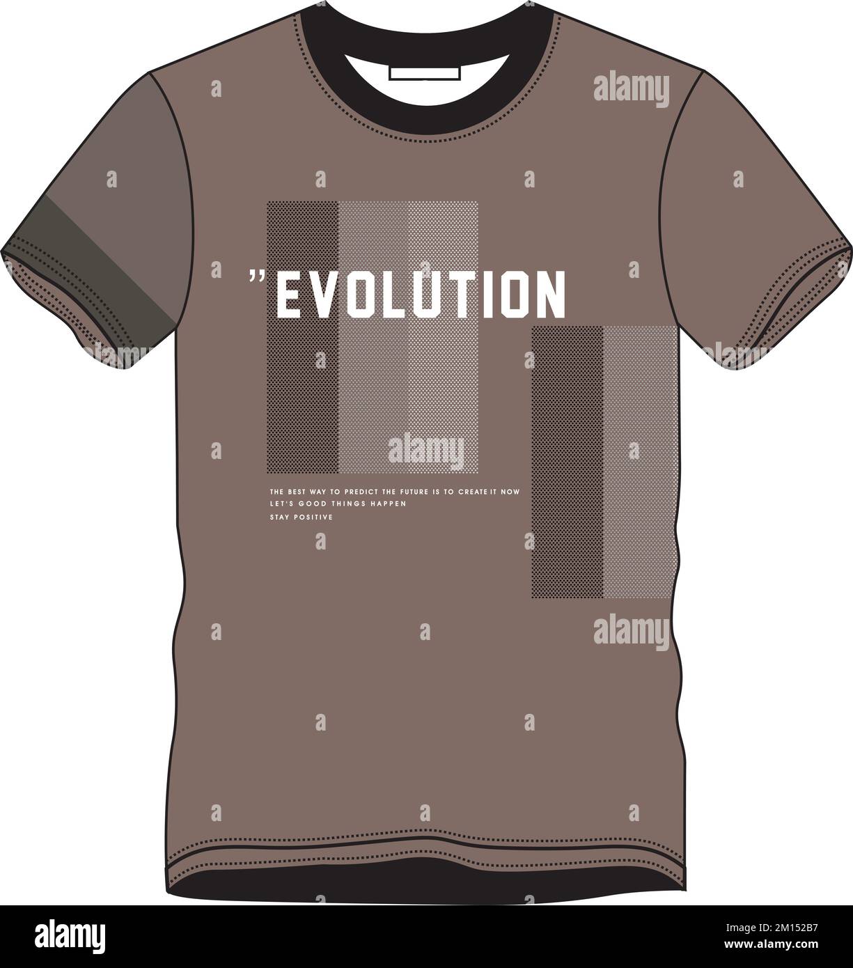 T Shirt and apparel design with grunge effect and textured lettering ...