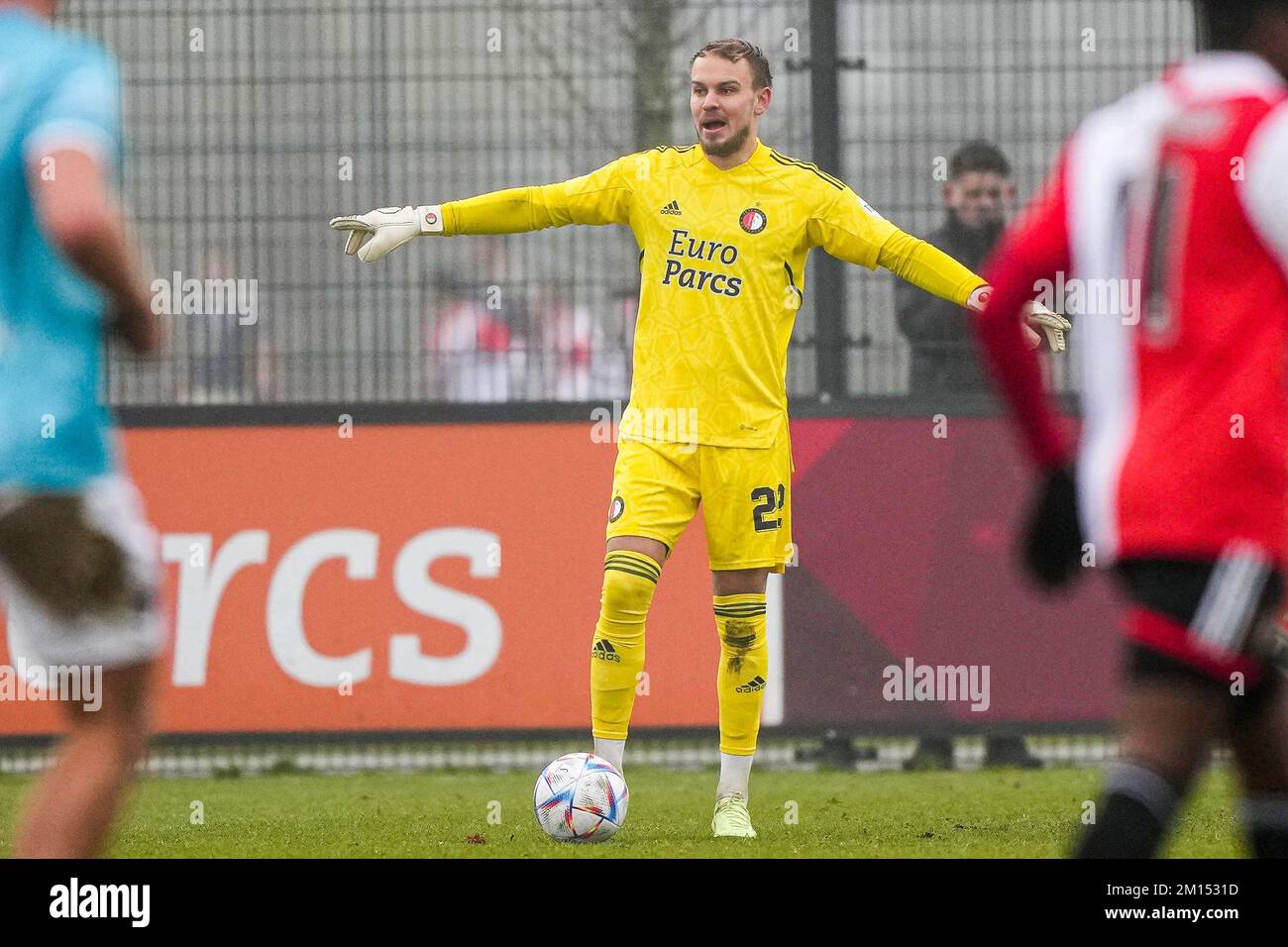 Rotterdam - Feyenoord keeper Timon Wellenreuther during the match ...