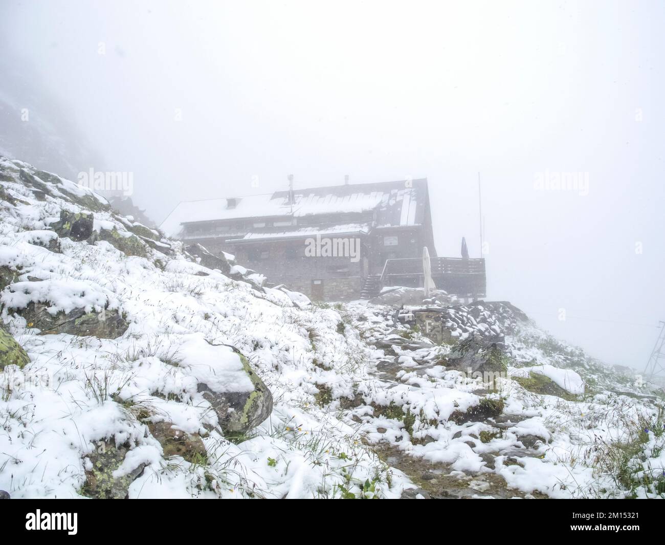 Kasseler hut mountain refuge hi-res stock photography and images - Alamy