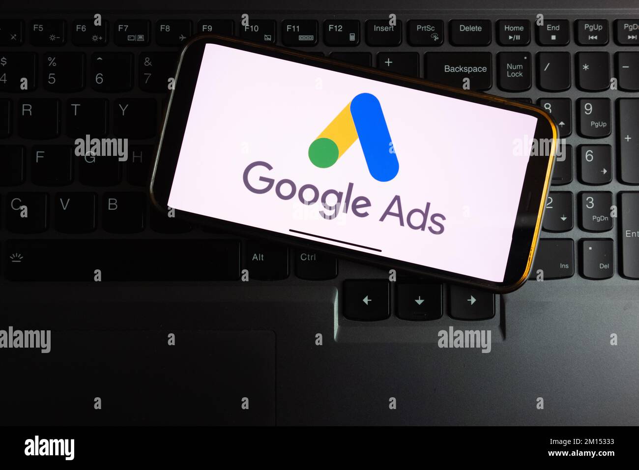 KONSKIE, POLAND - September 17, 2022: Google Ads logo displayed on ...