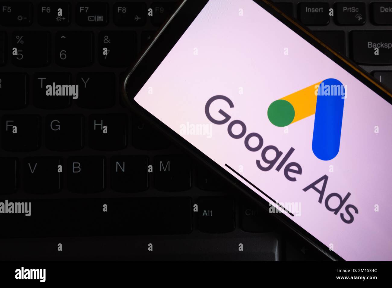 KONSKIE, POLAND - September 17, 2022: Google Ads logo displayed on ...