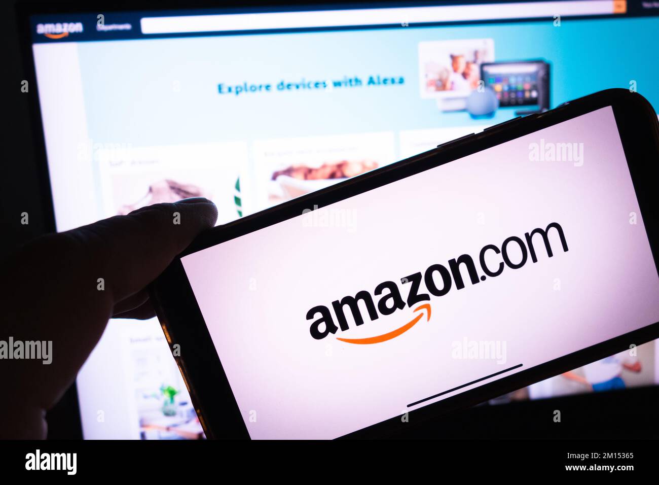 Amazon com logo hi-res stock photography and images - Alamy