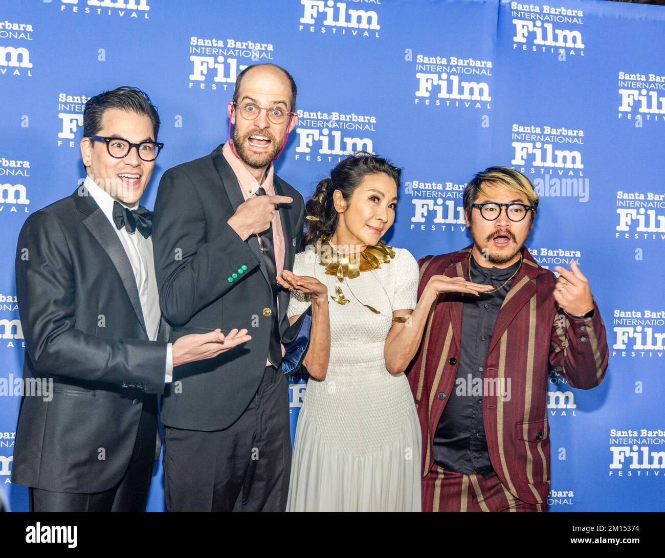 Santa Barbara, USA. 09th Dec, 2022. L-R) Jonathan Wang, Daniel ...