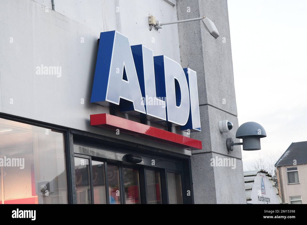 Copenhagen/Denmark/10 December 2022/ Deutsche Aldi grocery store in ...