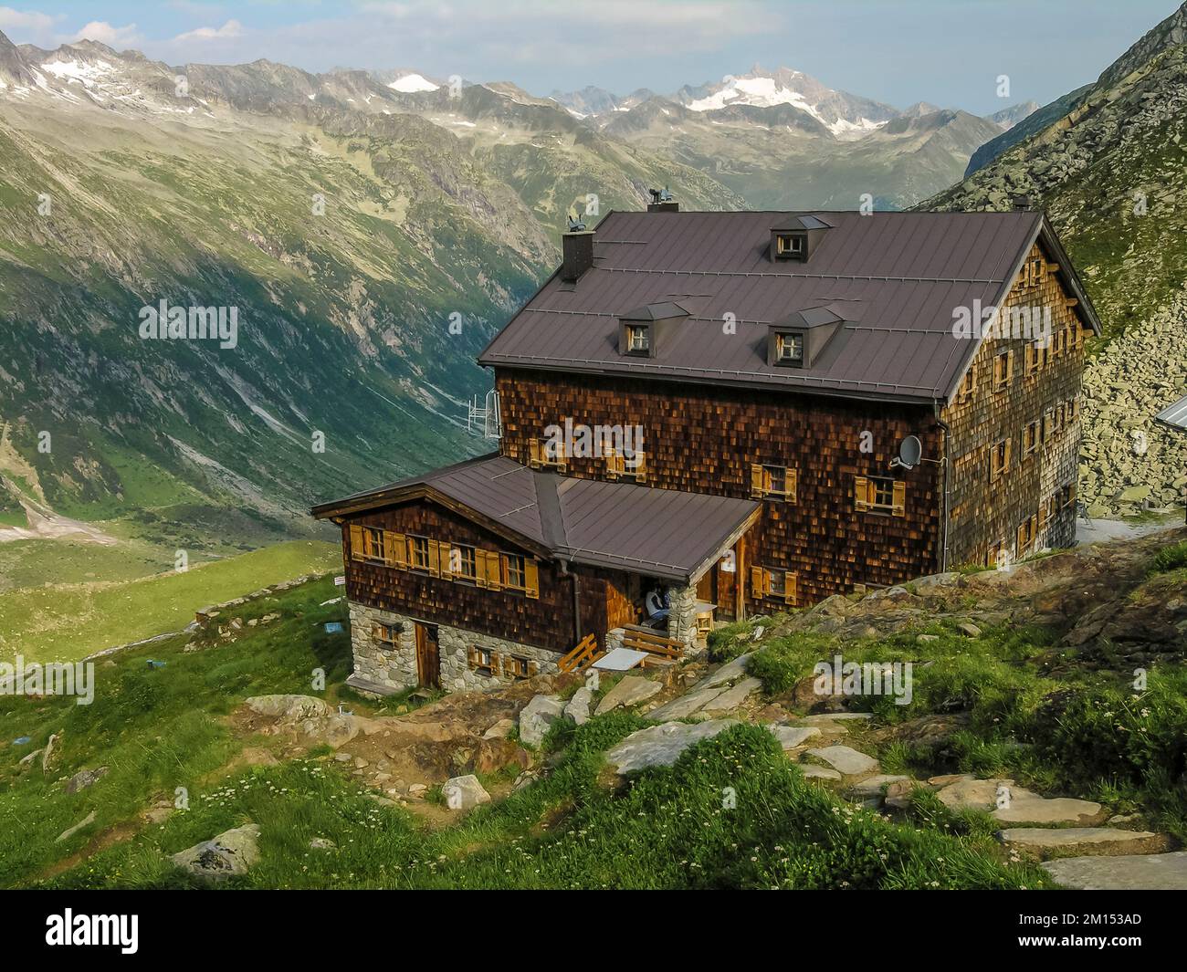 Warnsdorfer hut mountain refuge hi-res stock photography and images - Alamy