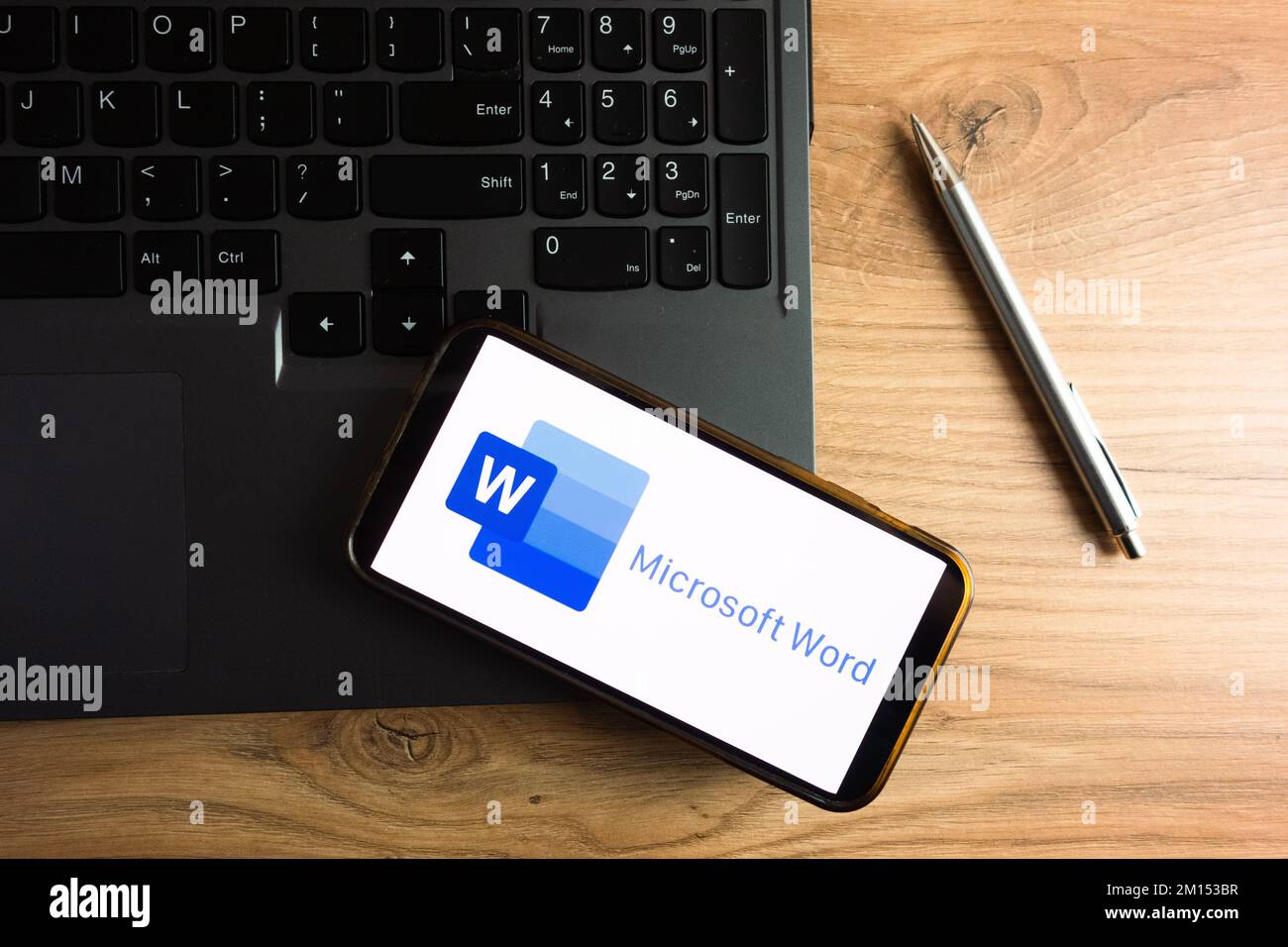 Microsoft word logo hi-res stock photography and images - Alamy