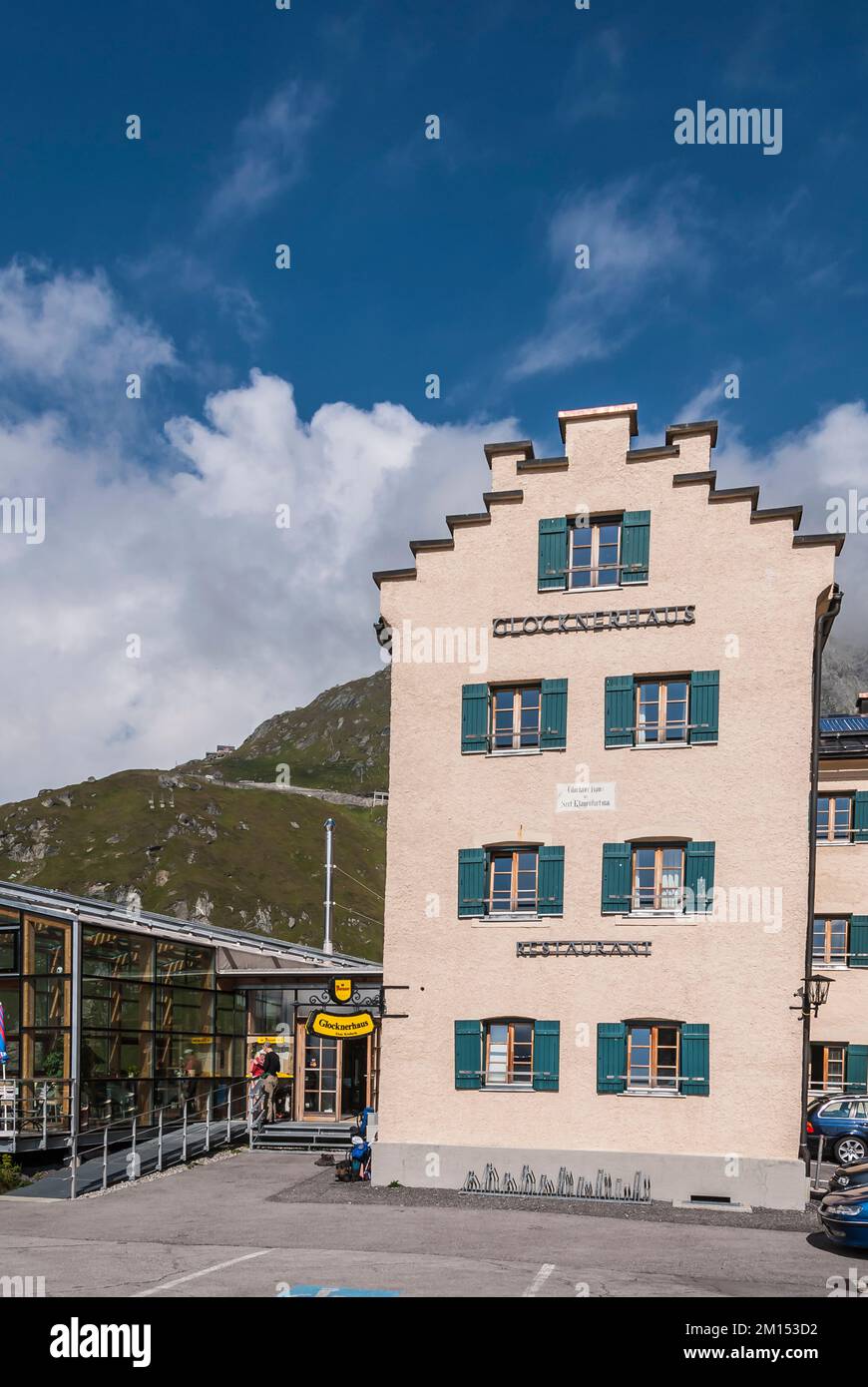 Mountain huts in the gross glockner group hi-res stock photography and ...