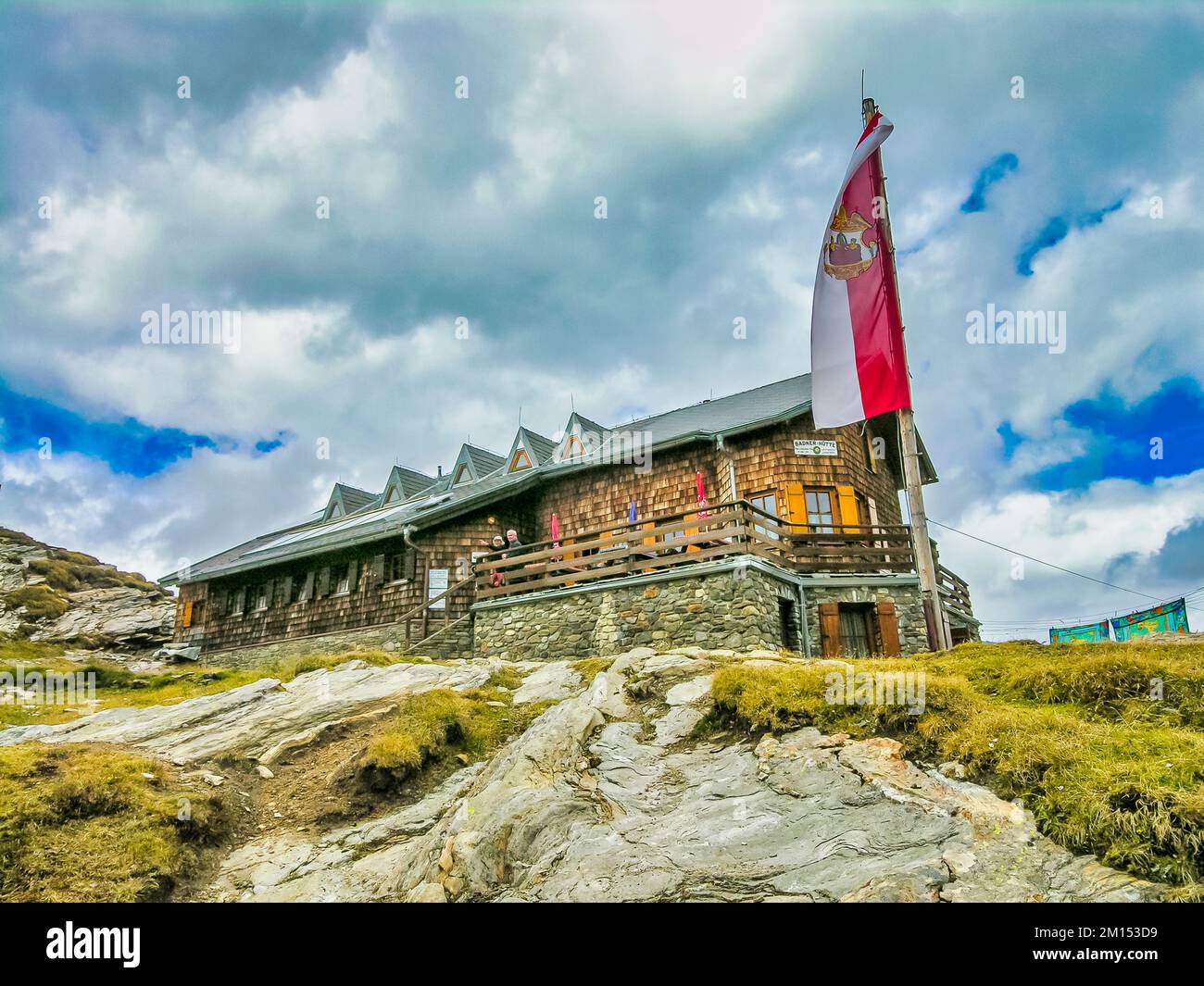 Badener hut mountain refuge hi-res stock photography and images - Alamy
