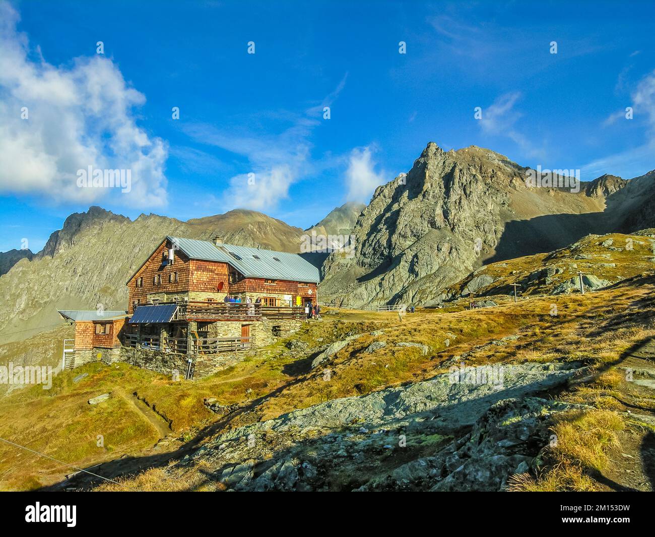 The image is of the Austrian Alpine Club OeAV Sektion Matrei owned Bonn ...