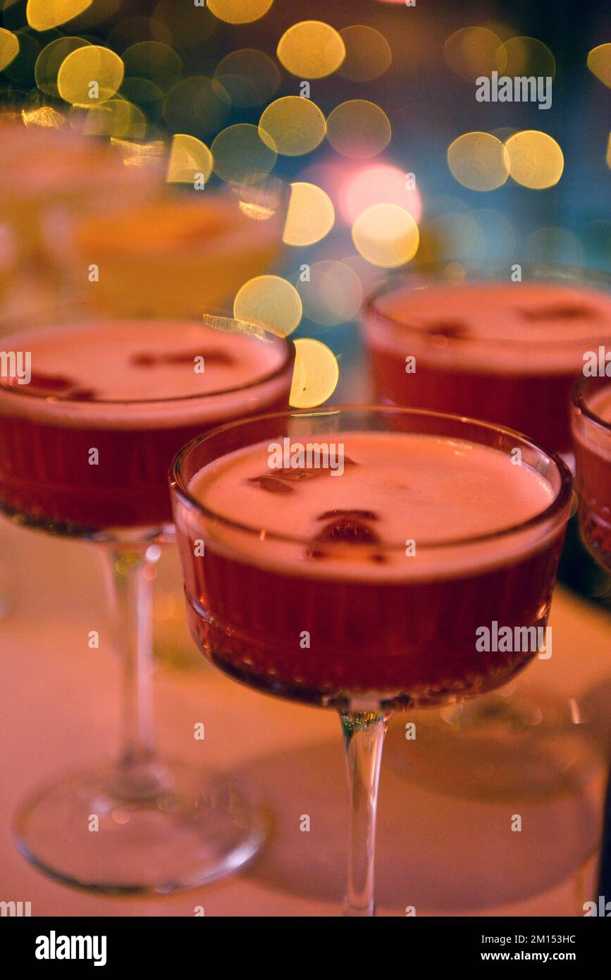 Food fast cocktail service food hi-res stock photography and images - Alamy