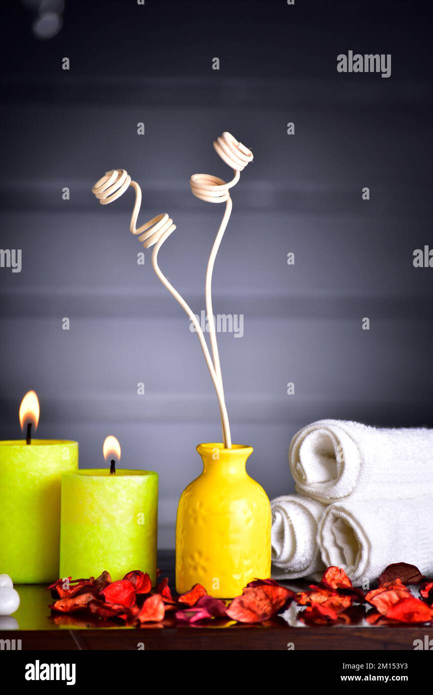 Scented candle reed air hi-res stock photography and images - Alamy