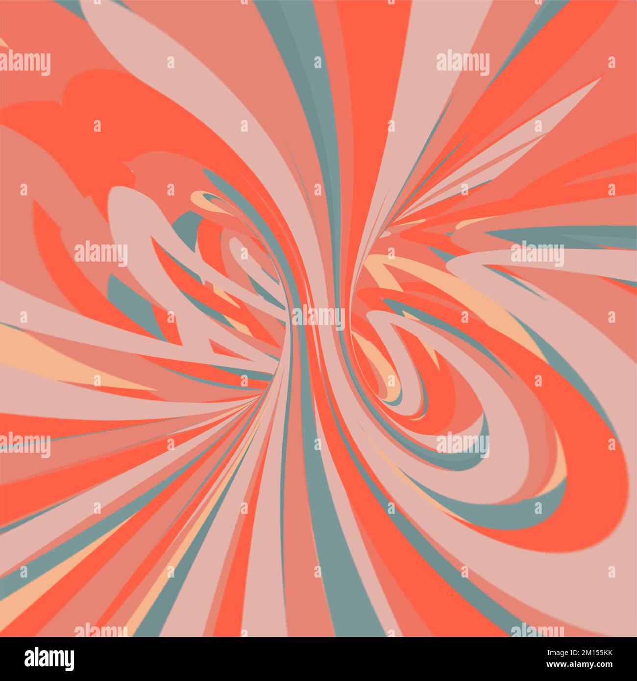 A vector design of a colorful postcard with patterns and space for text ...