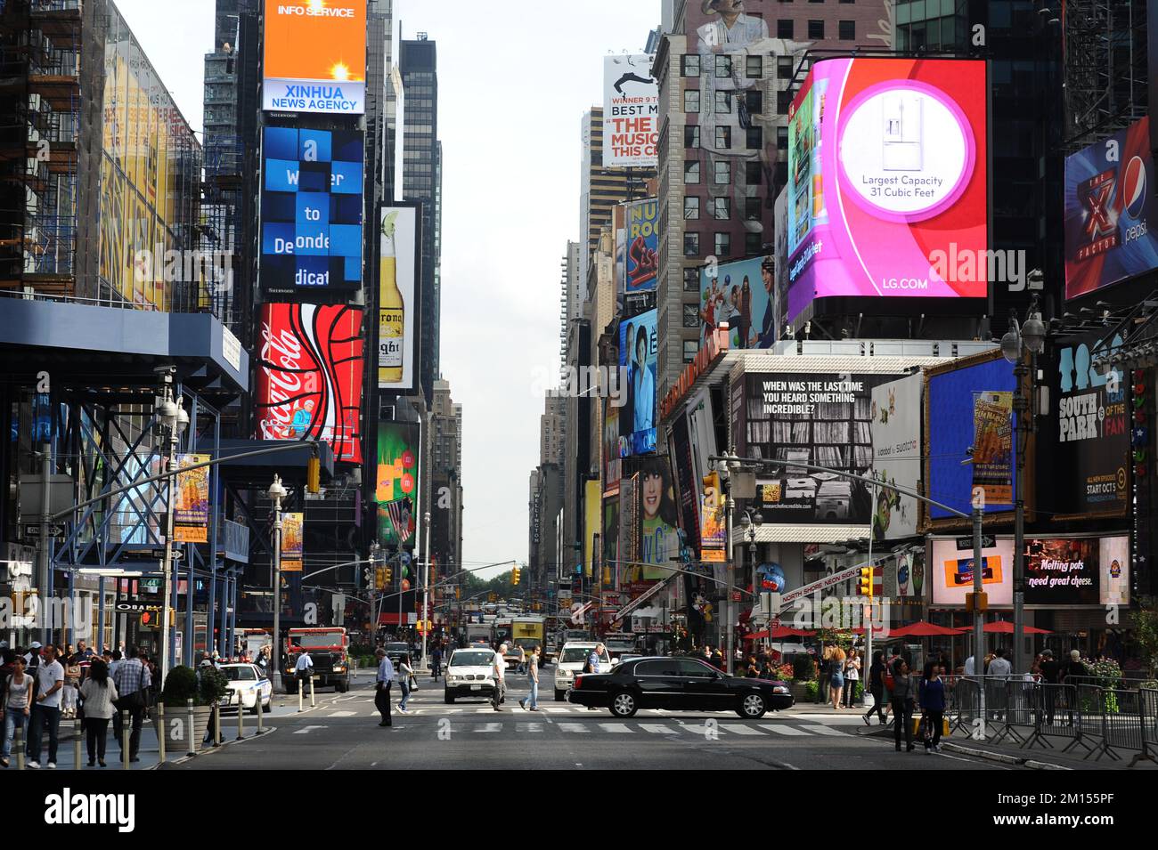 NEW YORK - SEPTEMBER 26: area near Times Square on September 26, 2011 ...