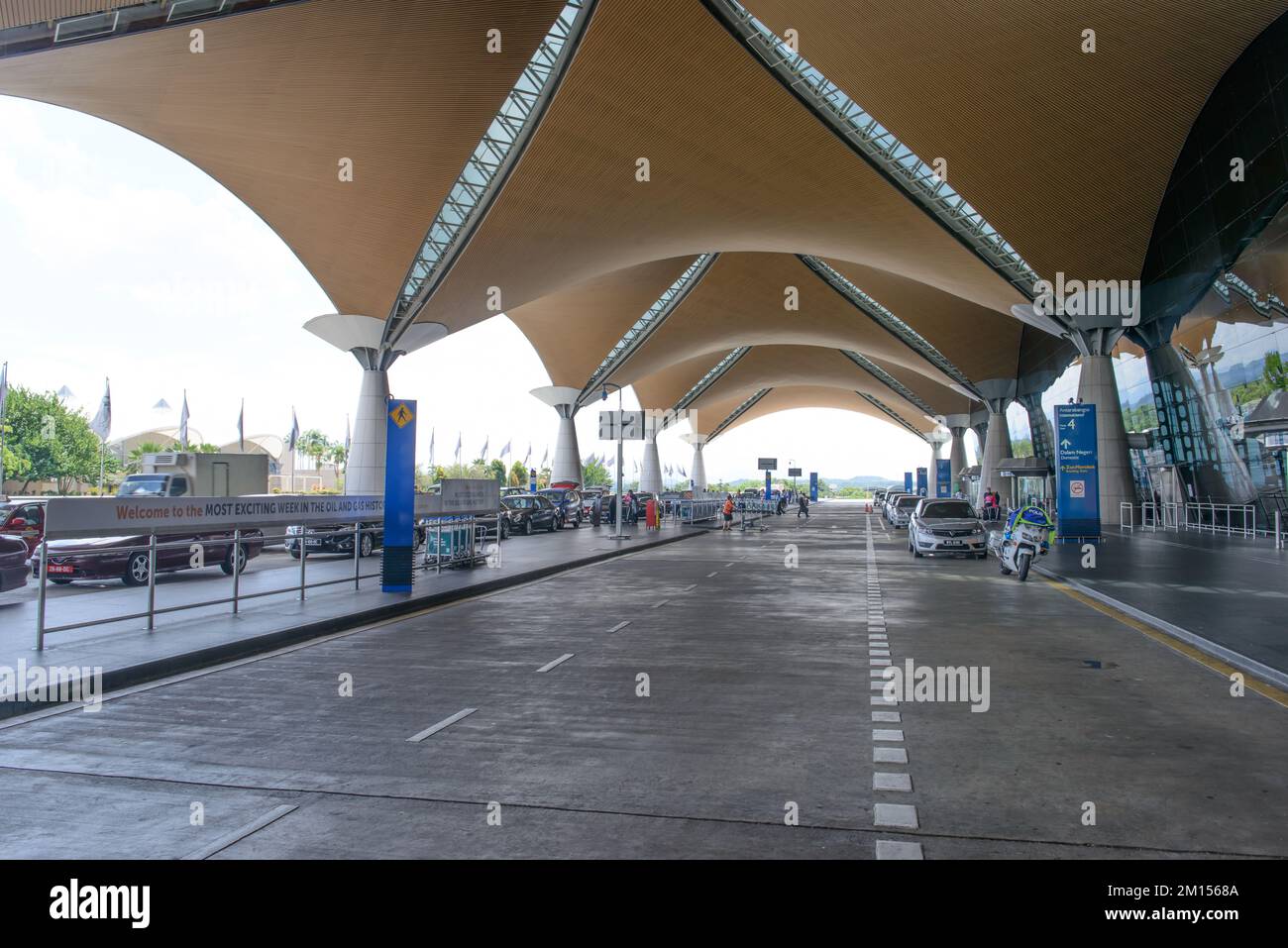 KUALA-LUMPUR - MAY 06: KLIA2 terminal on May 06, 2014 in Kuala-Lumpur ...