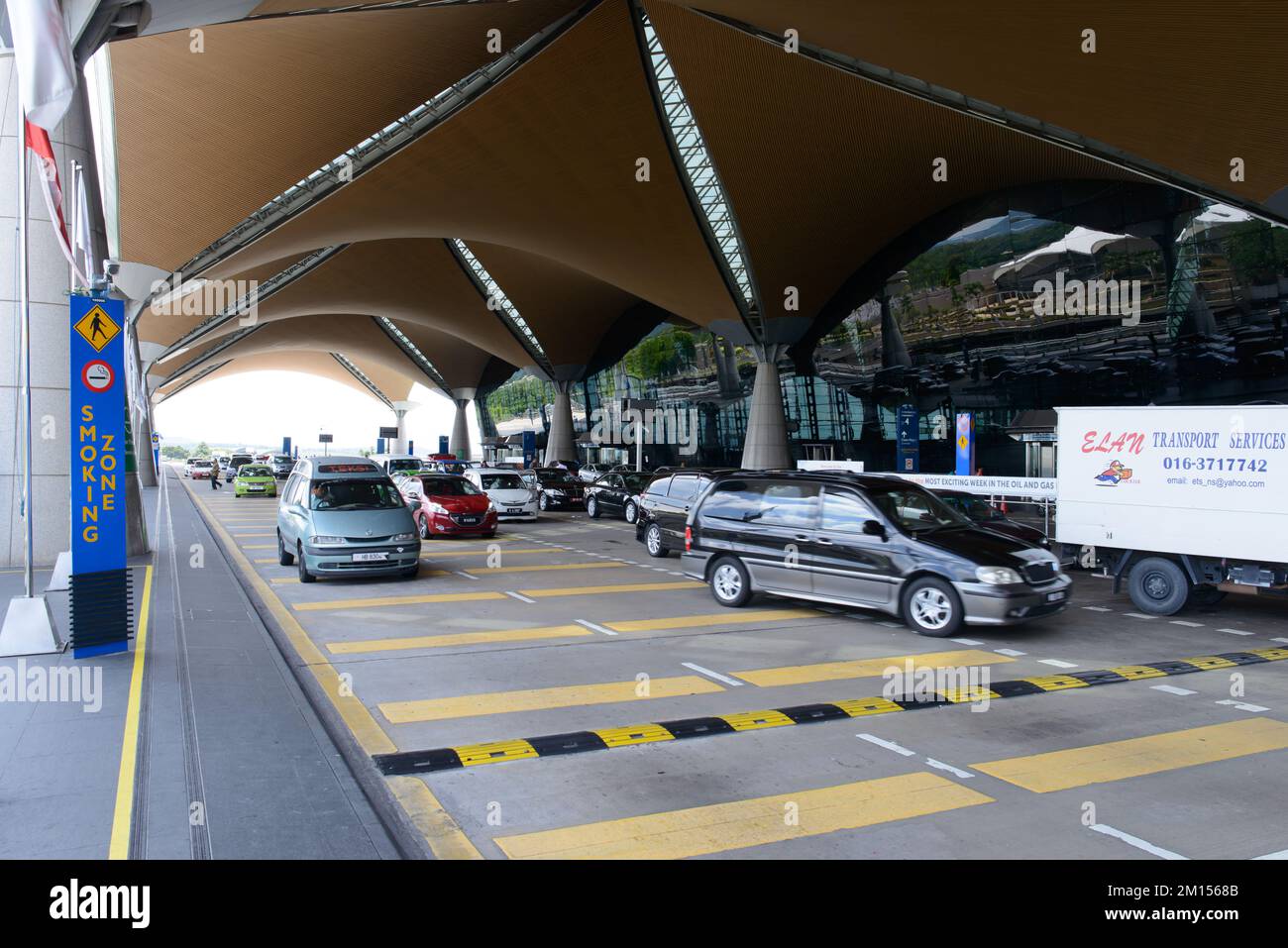 KUALA-LUMPUR - MAY 06: KLIA2 terminal on May 06, 2014 in Kuala-Lumpur ...