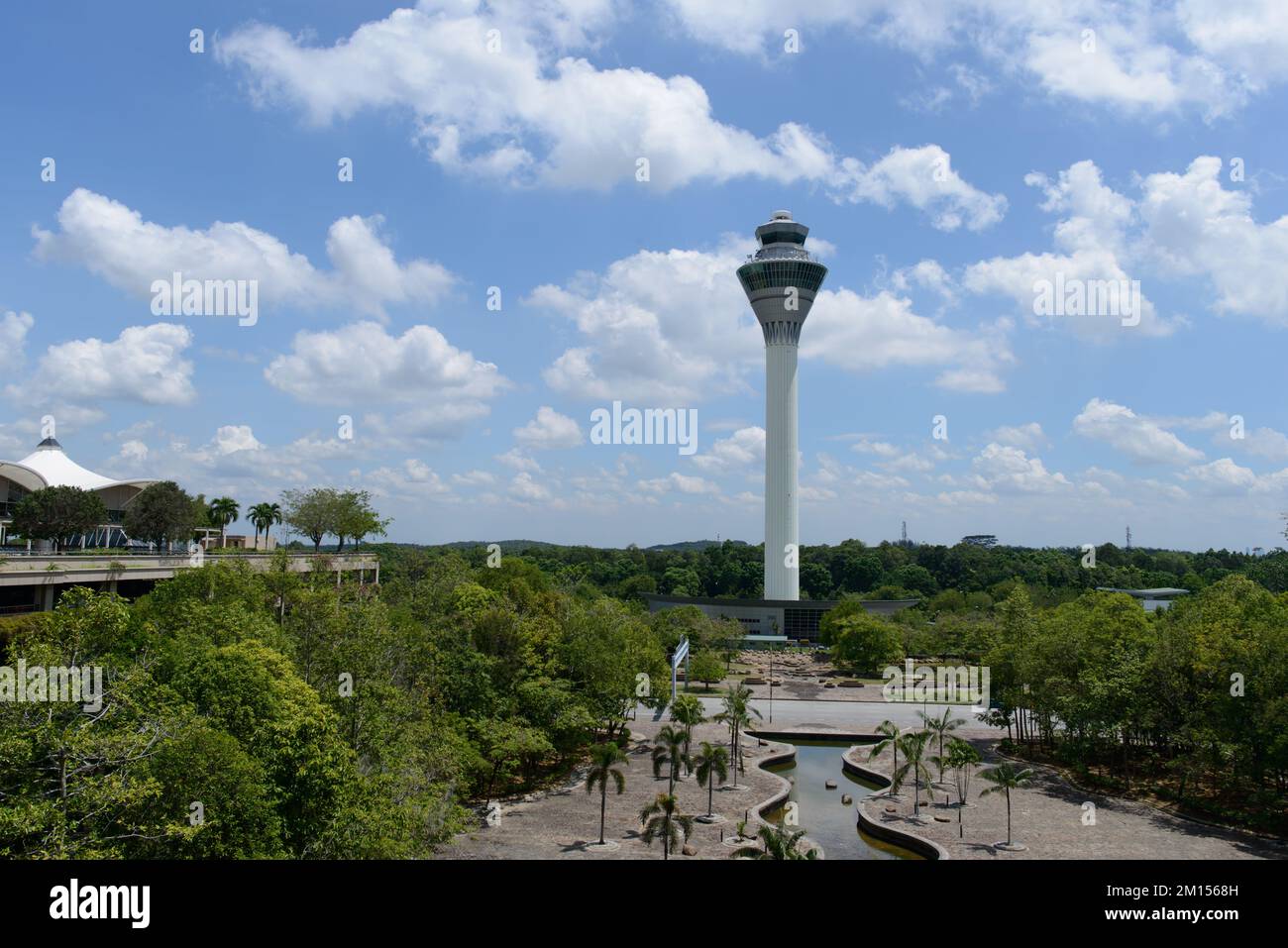 KUALA-LUMPUR - MAY 06: control tower in airport on May 06, 2014 in ...