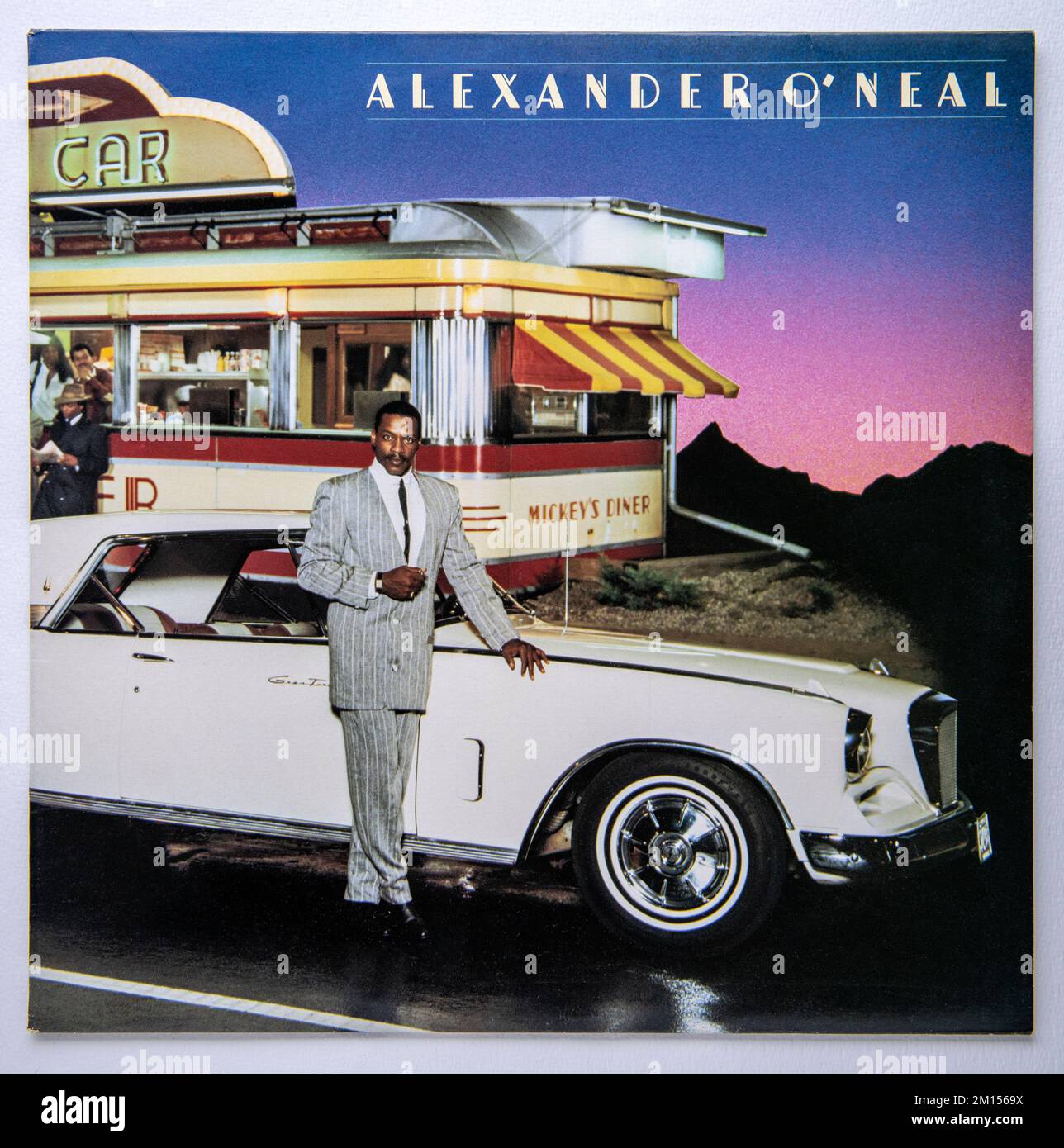 LP cover of the eponymously titled debut album by Alexander O'Neal ...