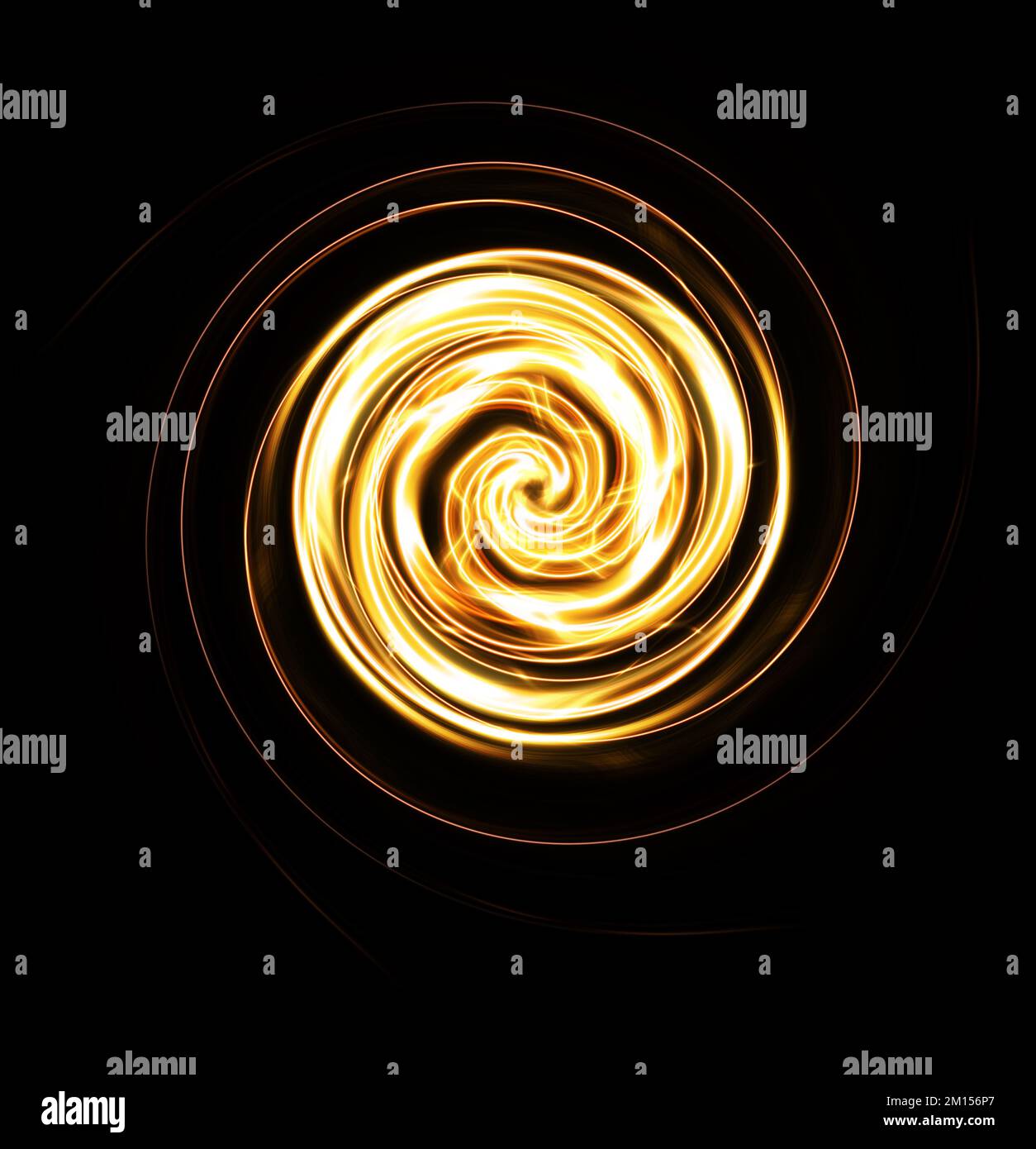 Beautiful orange light effect on black background Stock Photo - Alamy